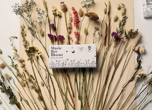 Marie Bee Bloom: Masker Organik Sekali Pakai yang Dapat Tumbuh Menjadi ...